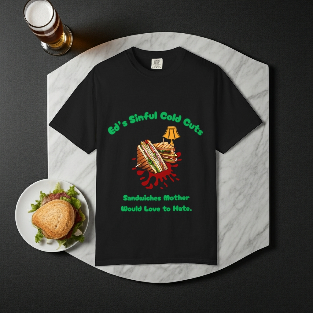 Ed Gein Sinful Cold Cuts Shirt – Skeleton Crew Creations